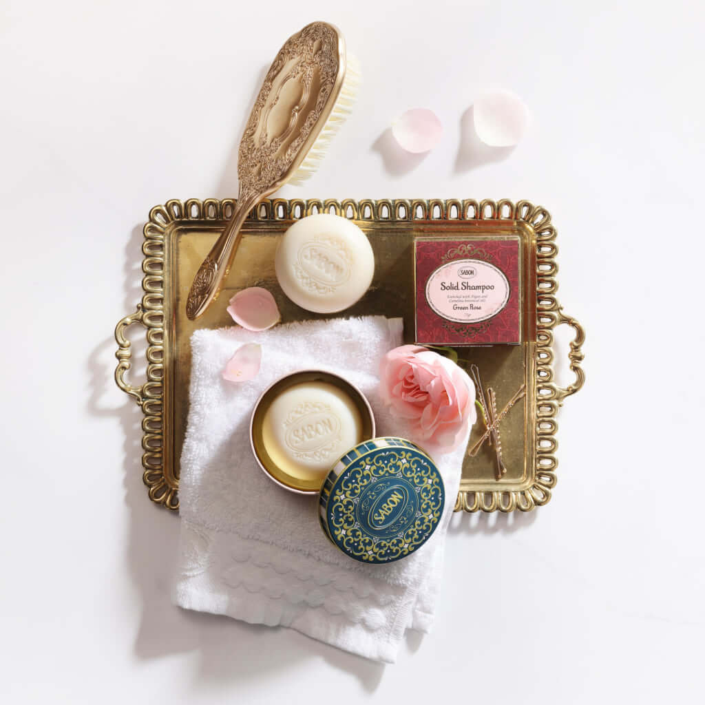 SABON(サボン)初のシャンプーバー「ソリッドシャンプー」は豊かな香りで泡立ちよし♡限定キットも気になる♪｜itSnapマガジン