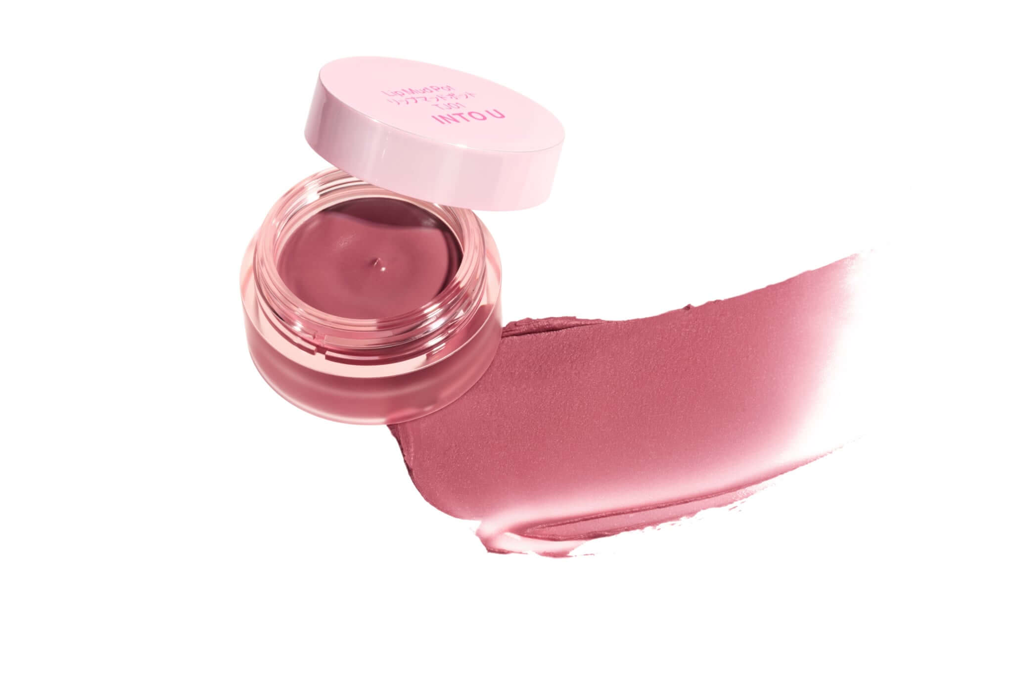 INTO U(イントゥーユー)の大人気”泥リップ”がミニポットになって登場！ぷにぷに指感覚ブラシ付きでふんわりマット唇に♪｜itSnapマガジン